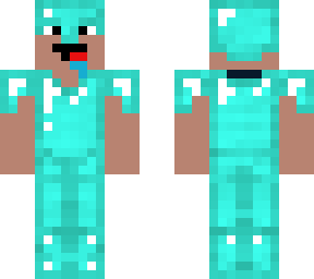 Noob in Diamond Armour!?!?!?!? | Minecraft Skin