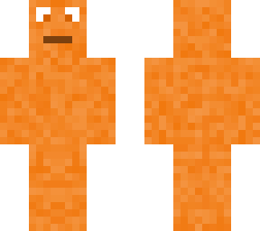orange wool man | Minecraft Skin