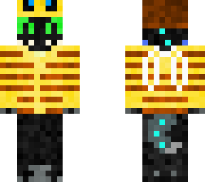 Raptorzilla bee hoodie | Minecraft Skin