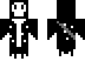 the skeleton god(dark) | Minecraft Skin