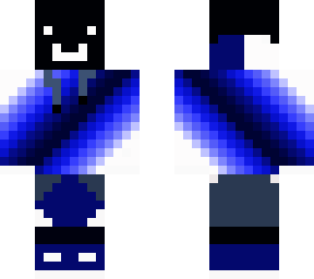 blue man | Minecraft Skin