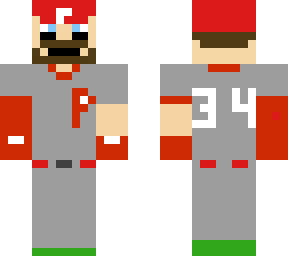 bryce harper phils | Minecraft Skin
