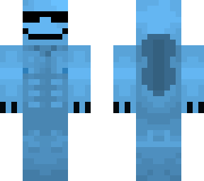 Buff bluey | Minecraft Skin