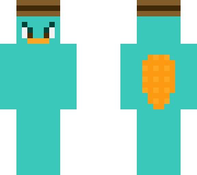 Perry The Platypus | Minecraft Skin