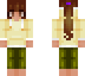 Ponytail | Minecraft Skin