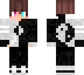 Realistic yin and yang | Minecraft Skin