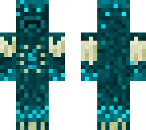 Warden | Minecraft Skin