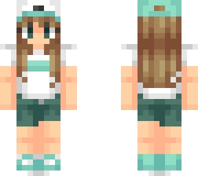 summer girl | Minecraft Skins