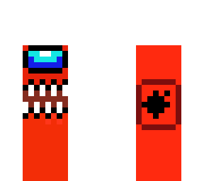 among us imposter | Minecraft Skin