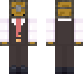 suit block chest | Minecraft Skins