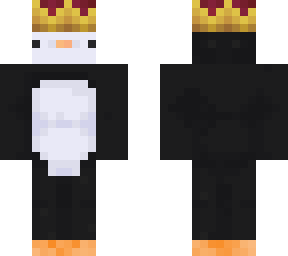 Derp King Penguin | Minecraft Skin