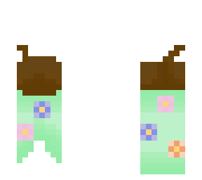 Floral Dress | Minecraft Skin