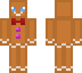 GINGERBREAD MAN EDITED | Minecraft Skin