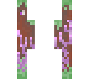 Half Jungle Abomination | Minecraft Skin