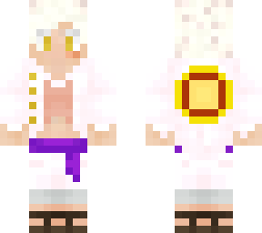 luffy nika | Minecraft Skins