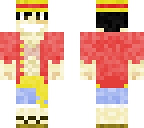 monkey d luffy | Minecraft Skins