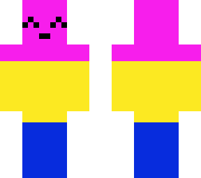 Pan Pride Skin | Minecraft Skin