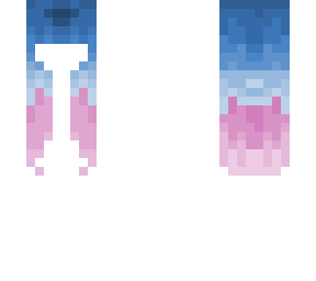 pink and blue ombre | Minecraft Skin