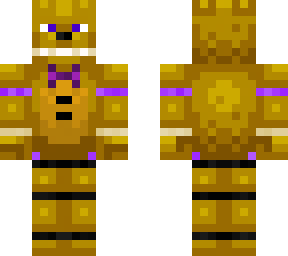 Purple Guy Inside of Spring-Bonnie | Minecraft Skin