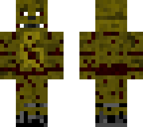 Springtrap (FnaF 3) | Minecraft Skin