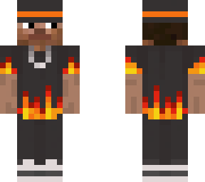 fire steve | Minecraft Skins