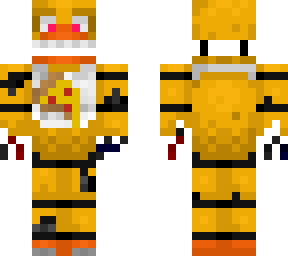 withered Chica | Minecraft Skin