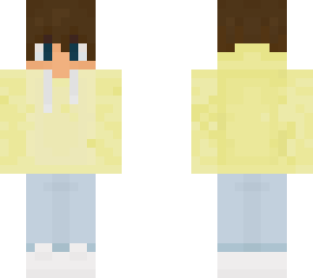 Yellow gamer | Minecraft Skin