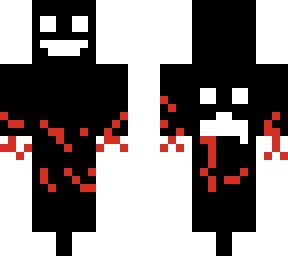 Dark Herobrine | Minecraft Skin