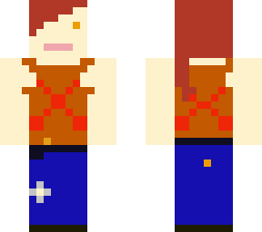 Fire bender | Minecraft Skin