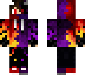 Magma Lava Spirit Boy | Minecraft Skin