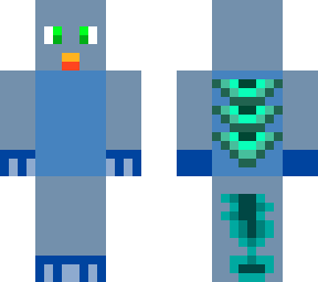 blue dragon | Minecraft Skin