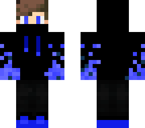 Blue flame | Minecraft Skin