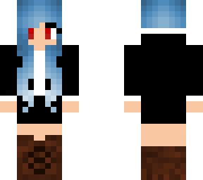 blue girl | Minecraft Skin