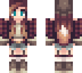 Fox Girl | Minecraft Skin