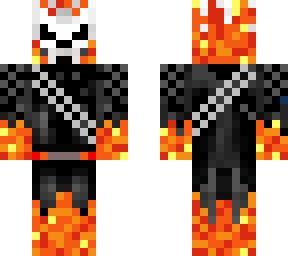 ghost rider | Minecraft Skins