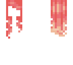 Pinkish Red Hair Base | Minecraft Skin