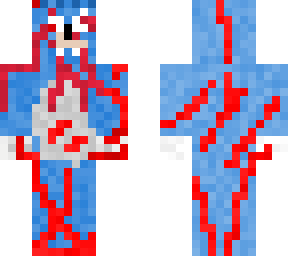 Sonic.exe | Minecraft Skin
