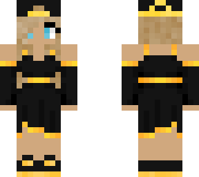 black and gold | Minecraft Skins