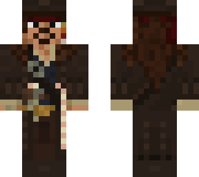 Captain Jack Sparrow | Minecraft Skin
