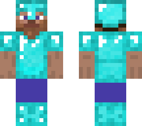 diamond armor skin | Minecraft Skin