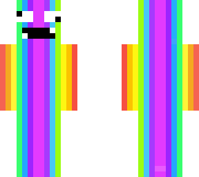 Rainbow Mobbo | Minecraft Skin