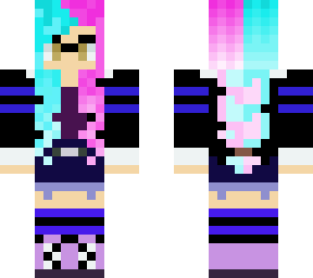 Split Hair | Minecraft Skin