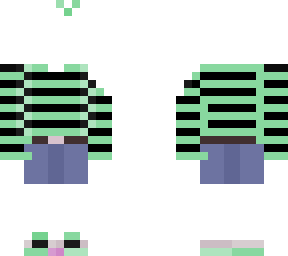 Valentine mint green | Minecraft Skin