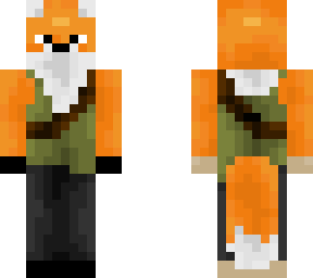 Adventure Minecraft Fox | Minecraft Skin