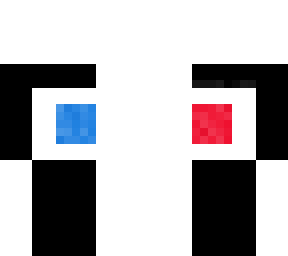 Blue and red eyes | Minecraft Skin