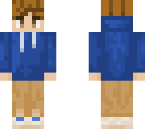 Blue hoodie | Minecraft Skin