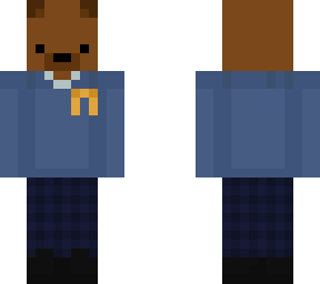 Brown bear | Minecraft Skin