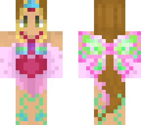 flora winx | Minecraft Skins