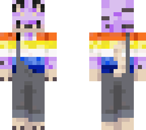 Purple cat | Minecraft Skin