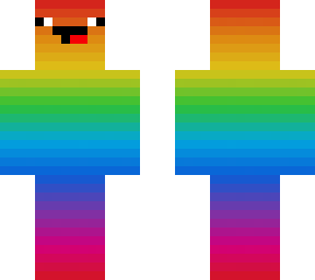rainbow derp | Minecraft Skins